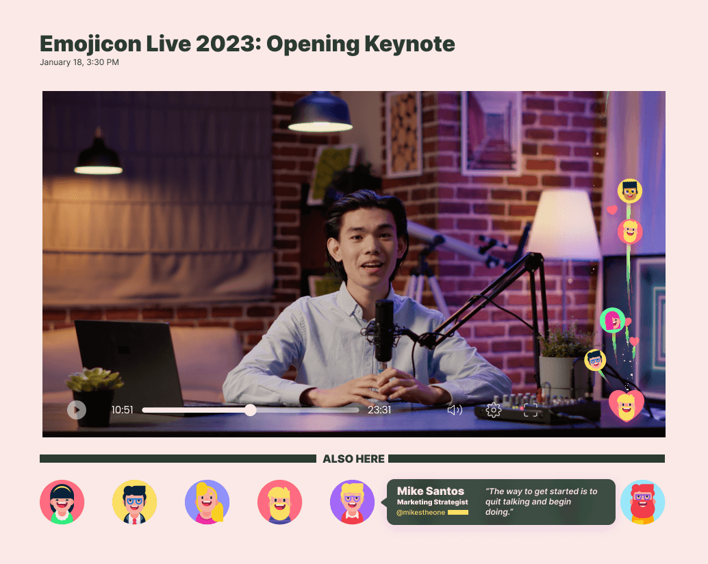 Widget of the Month - Eventmojis- BW Events Tech